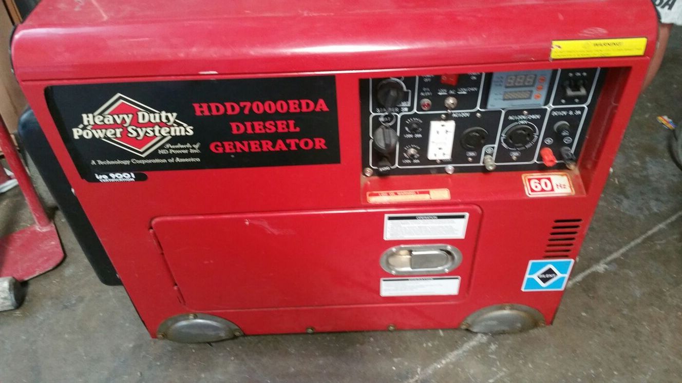 Heavy duty power system HDD 7000 EDA diesel generator for Sale in ...