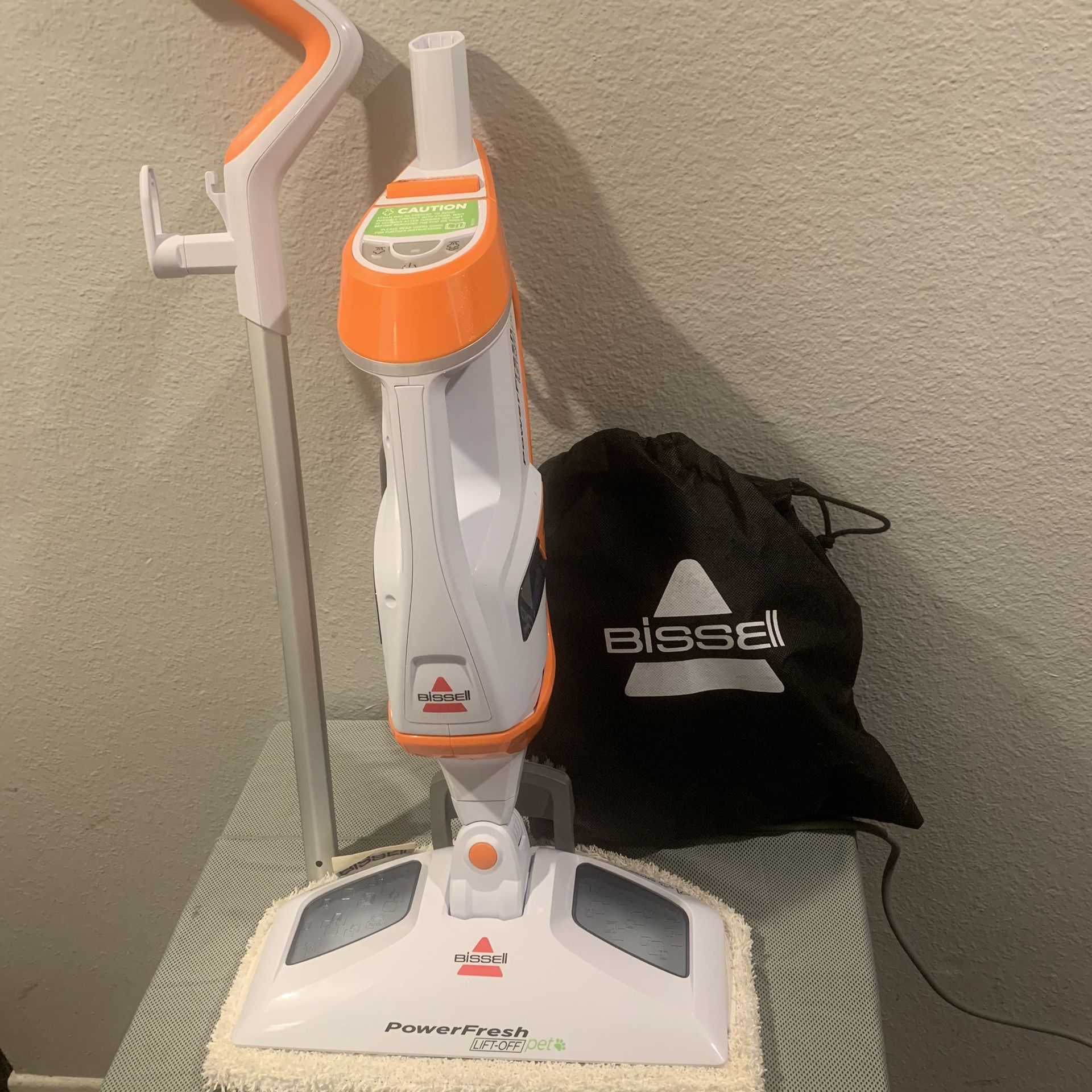 Bissell PowerFresh Lift-Off Pet Steam Mop, Steamer, Tile, Bathroom ...