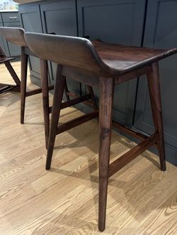 CB2 Wainscott Counter Stools Set Of 3 for Sale in Chicago IL OfferUp