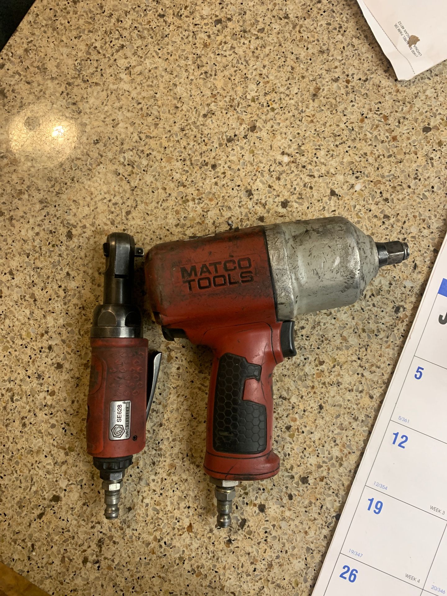 Matco air gun 1/2 and ratchet 1/4 for Sale in Glendale, AZ - OfferUp