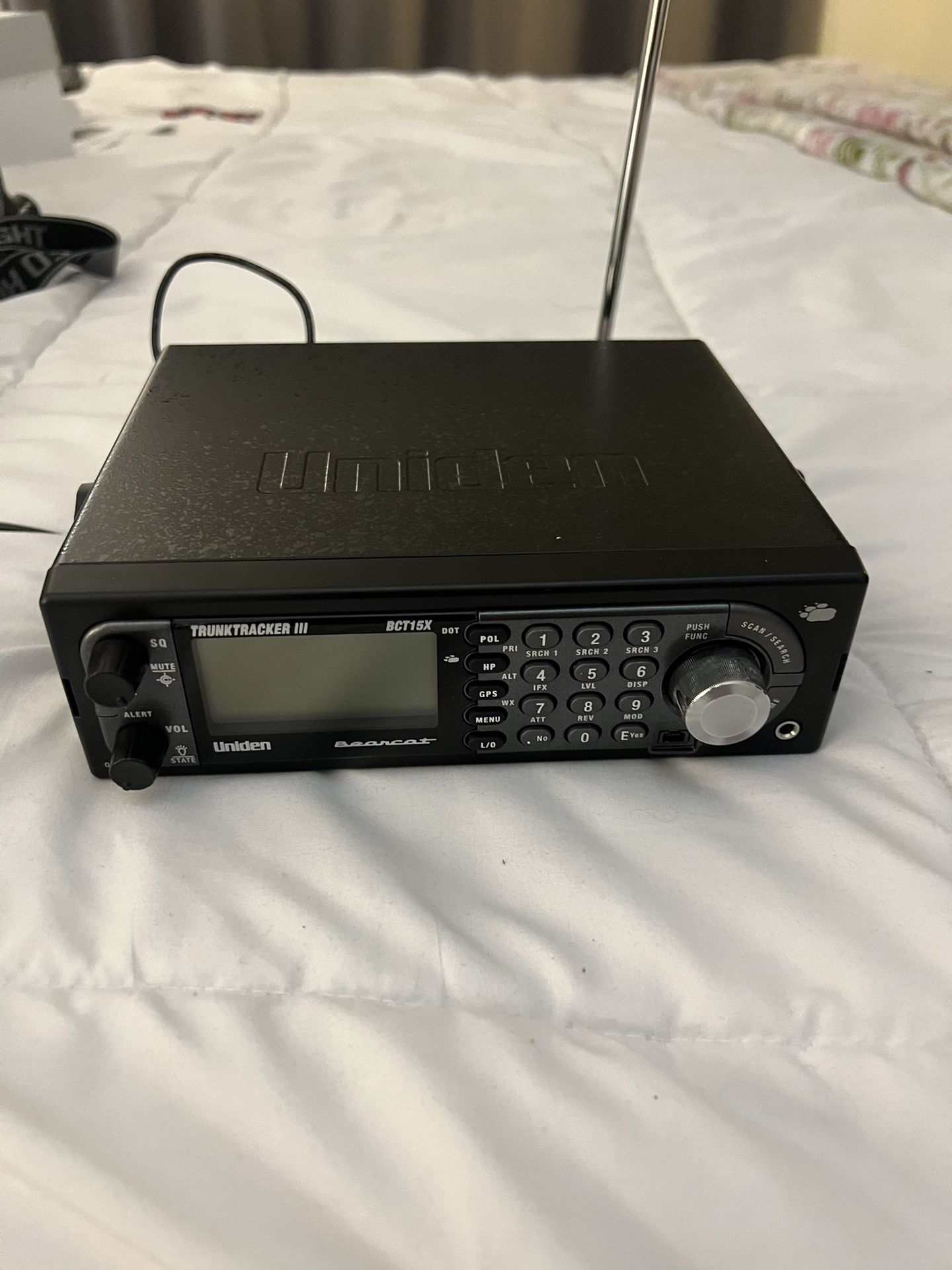 Uniden Bear Tracker Scanner BCT15X Trunk Tracker III for Sale in ...