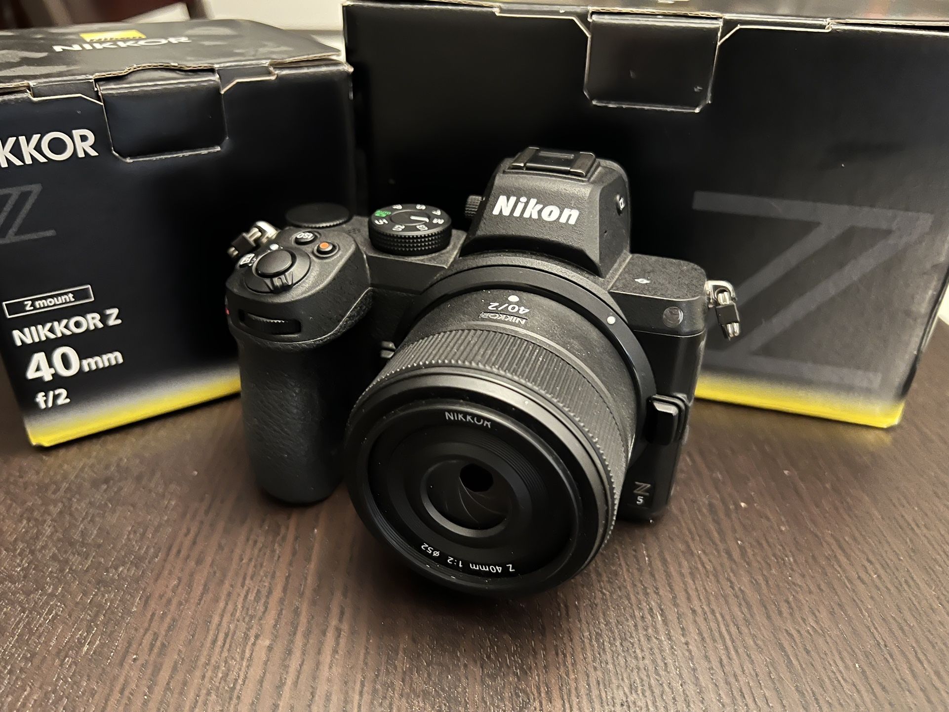 Nikon Z5 + 40mm Lens for Sale in Renton, WA - OfferUp