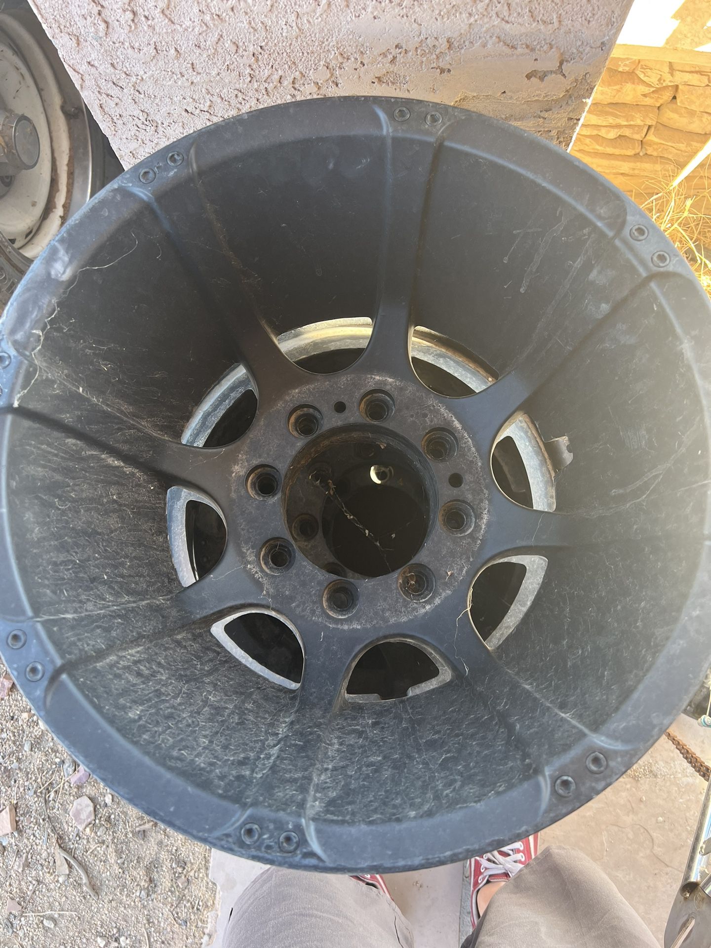 Dually 8x6.5 Wheels for Sale in Phoenix, AZ - OfferUp