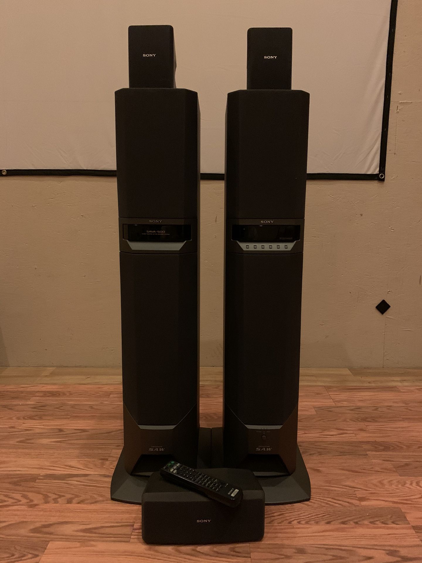 SONY SAVA-500 HOME THEATER ACTIVE SPEAKER SYSTEM for Sale in Tucson, AZ ...