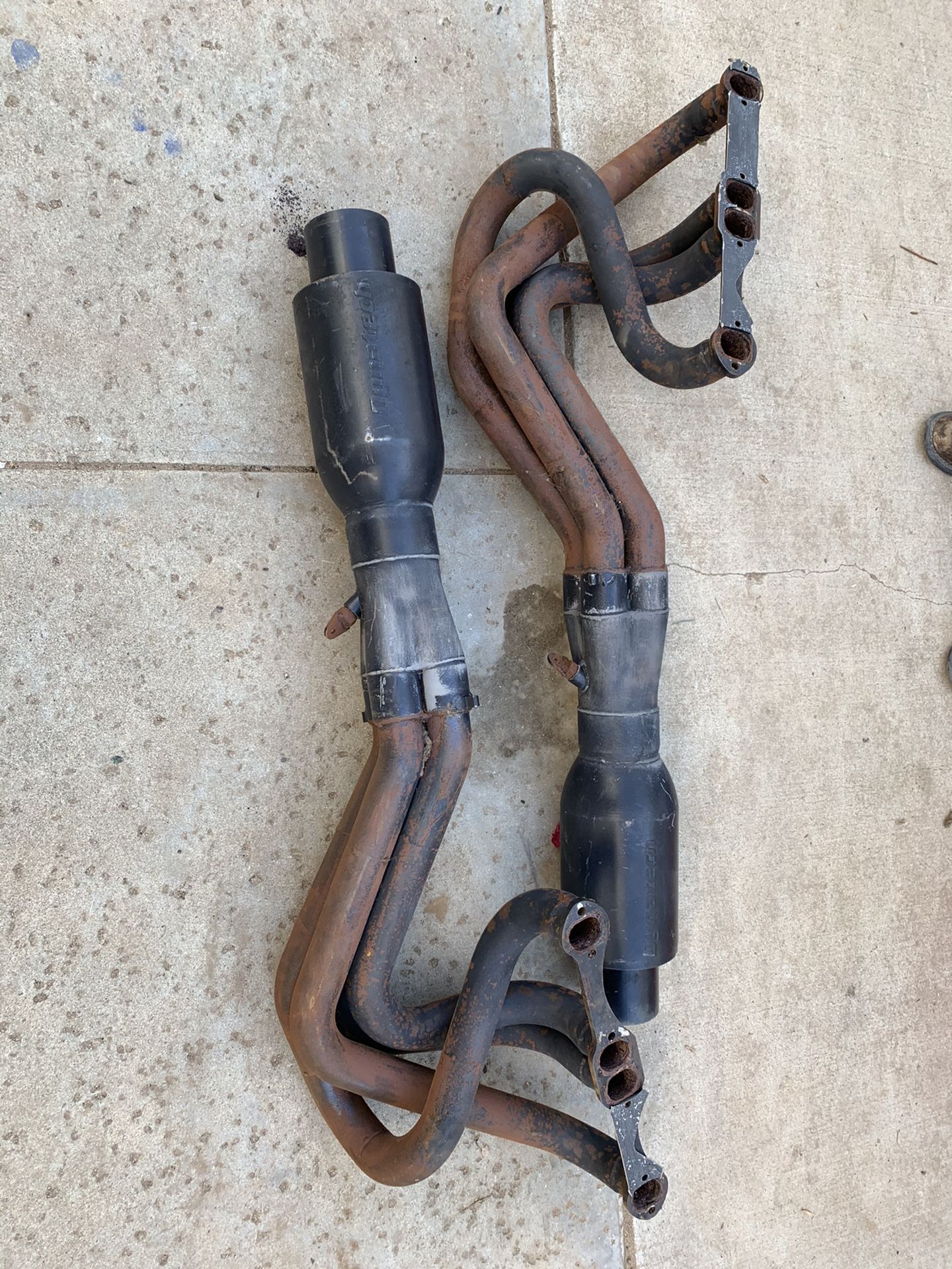 Small block Chevy exhaust pipes/header for Sale in Riverside, CA - OfferUp
