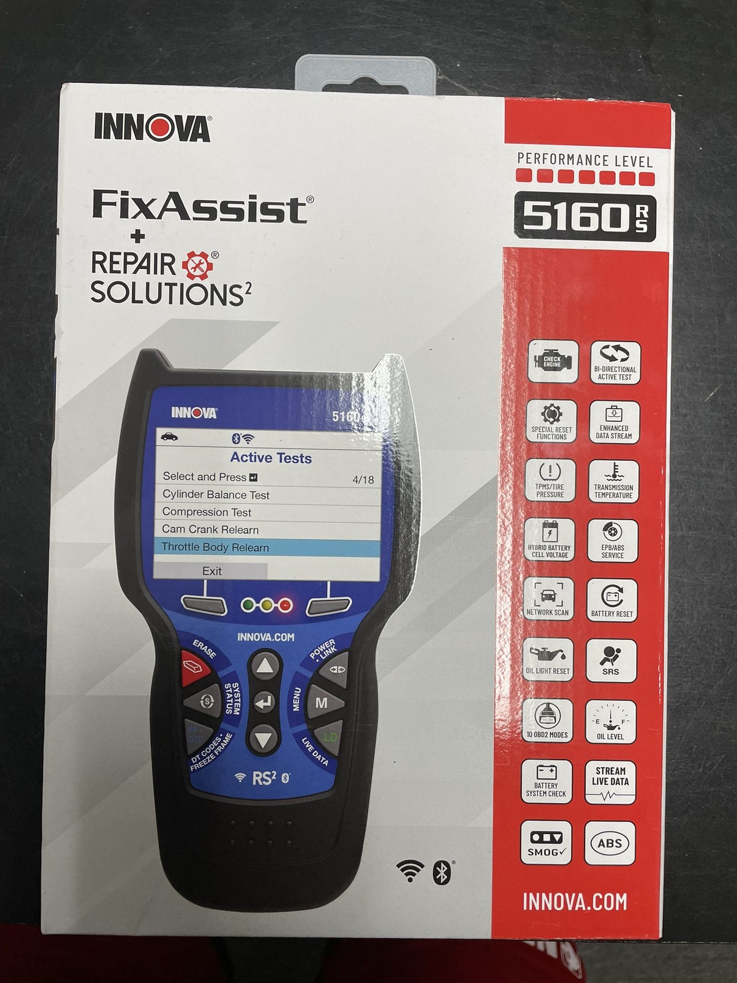 Innova 5160rs Obd2 Scanner BRAND NEW Abs Smog Not Snapon for Sale in ...