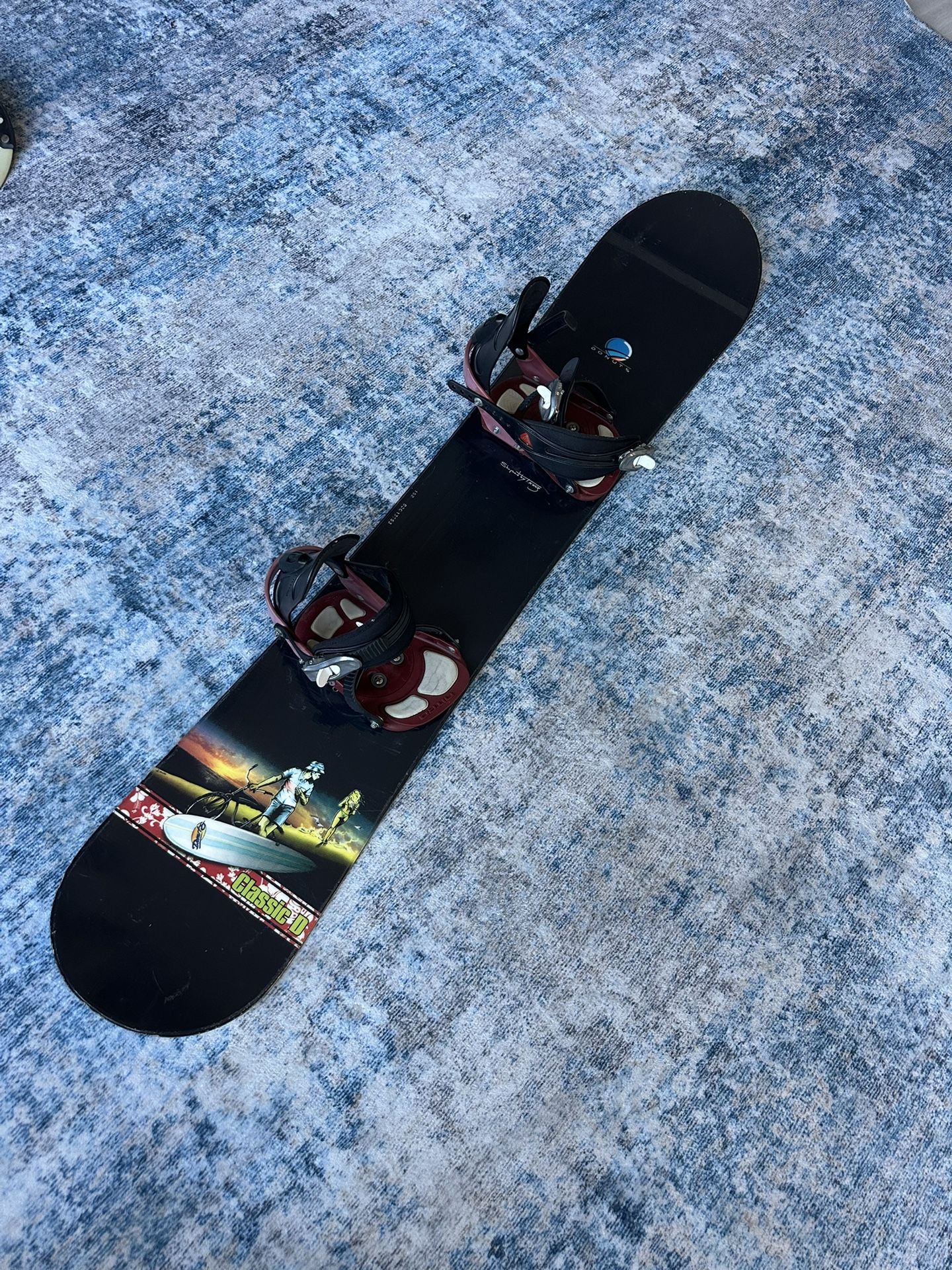 152 Cm Snowboard/Nitro Bindings/New Wax-also sell helmet/goggles/boots ...
