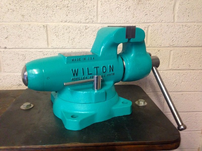Vintage Restored Wilton 400 Bullet Vise Vice Swivel Base for Sale in ...
