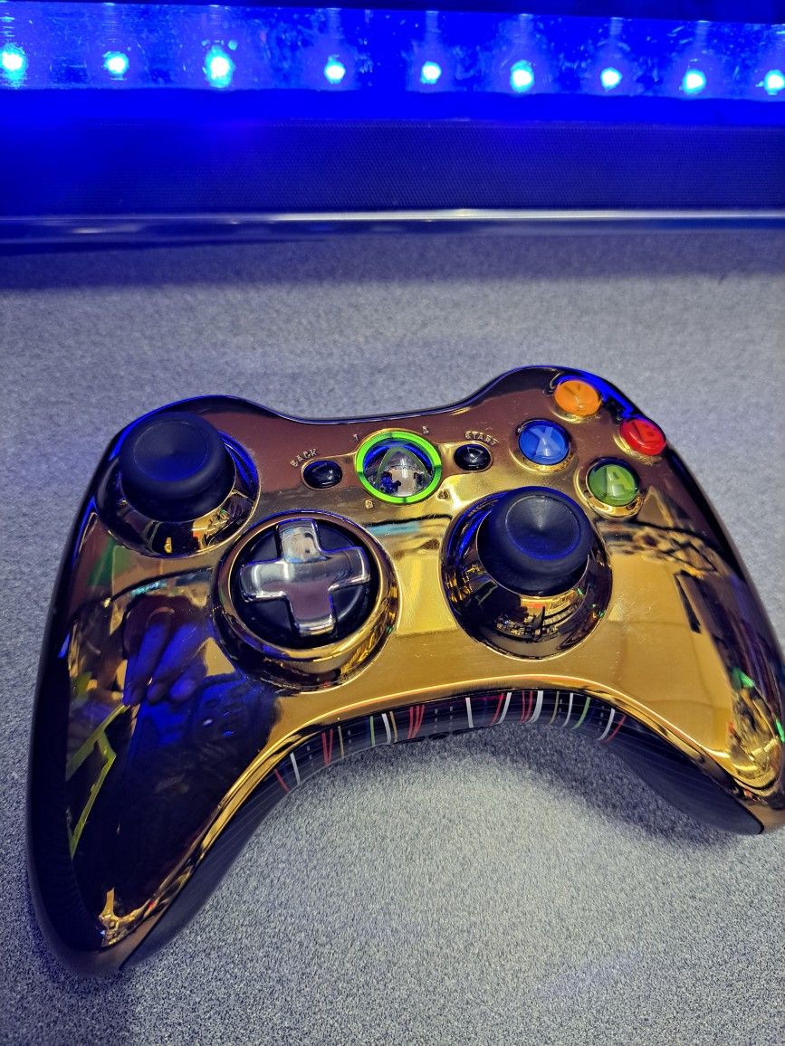 Gold Xbox 360 Remote