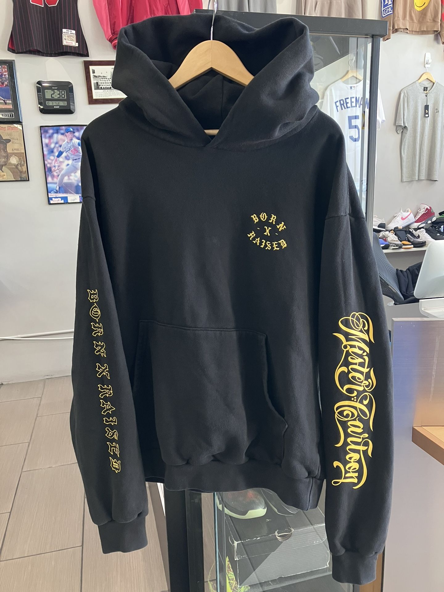 Born x Raised Mr Cartoon Charra Hoodie for Sale in Culver City, CA ...