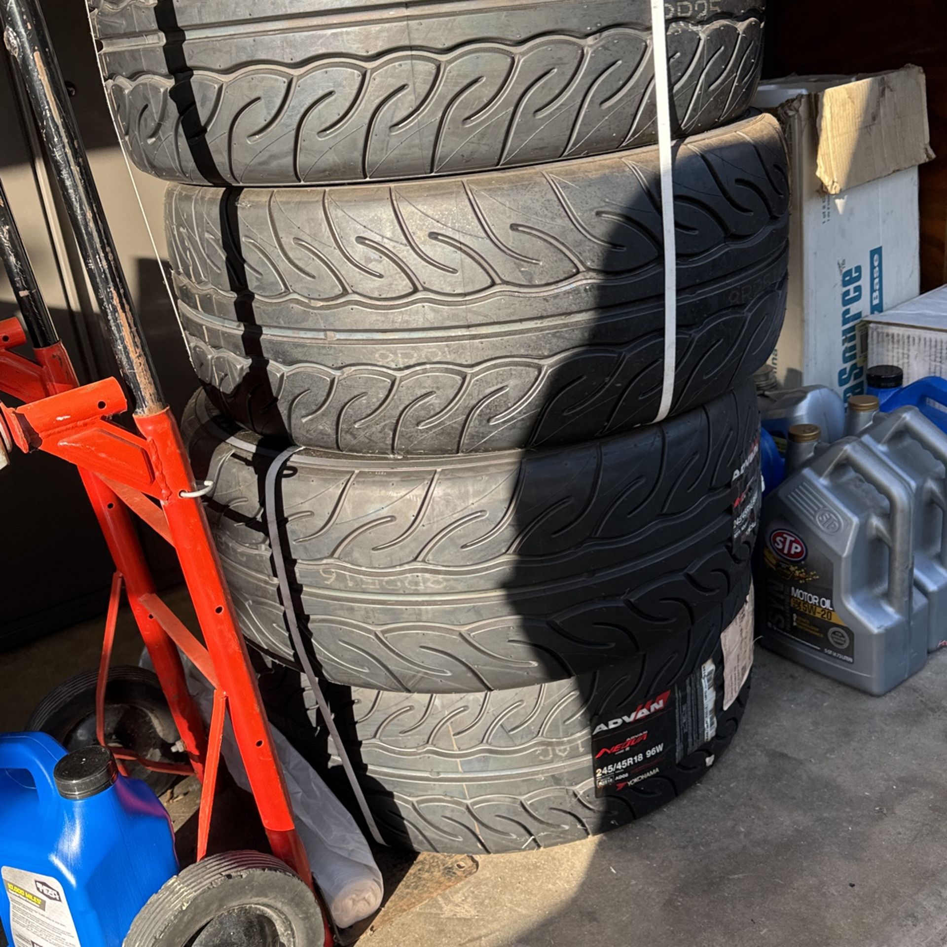 Tires Advan 245/45/18 for Sale in Pico Rivera, CA - OfferUp