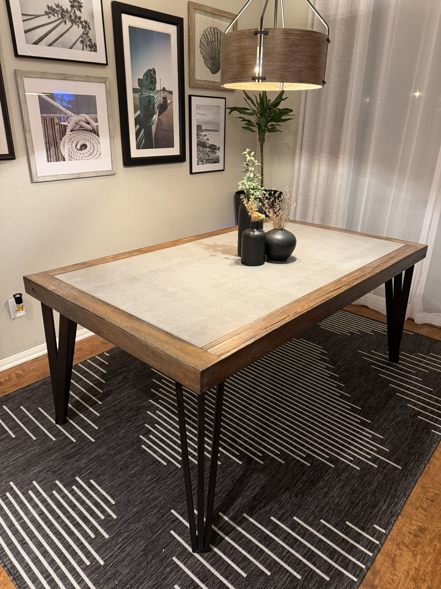 Gorgeous Industrial / Rustic style Dining Table for Sale in San Marcos ...