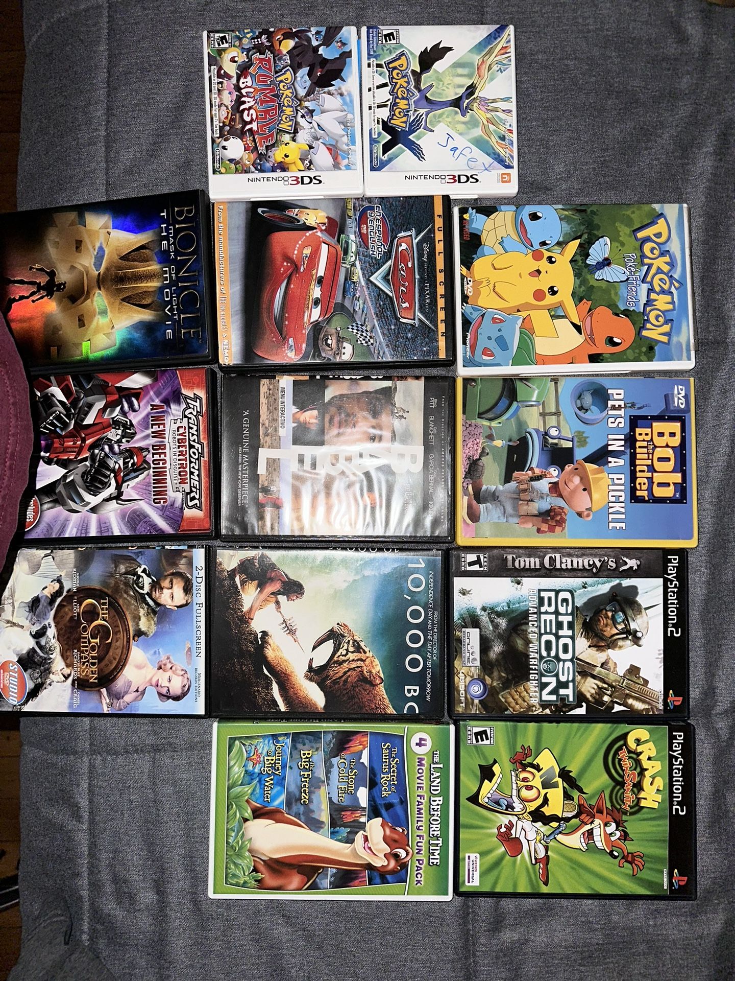 Random Movies, 3ds Games, Ps2 Games for Sale in Glendale, AZ - OfferUp