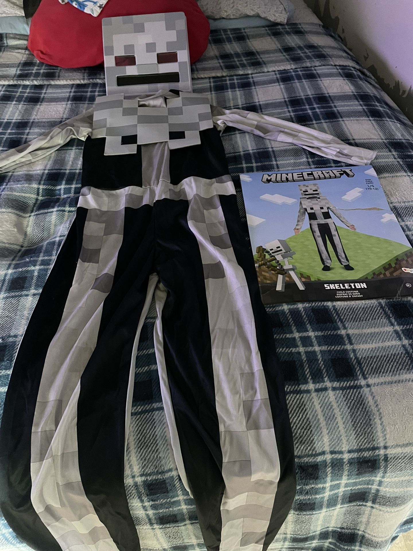 Skeleton Minecraft Costume