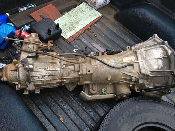 4L60E GEN 2 Trans with Torque converter and manual NP 241C Transfer ...