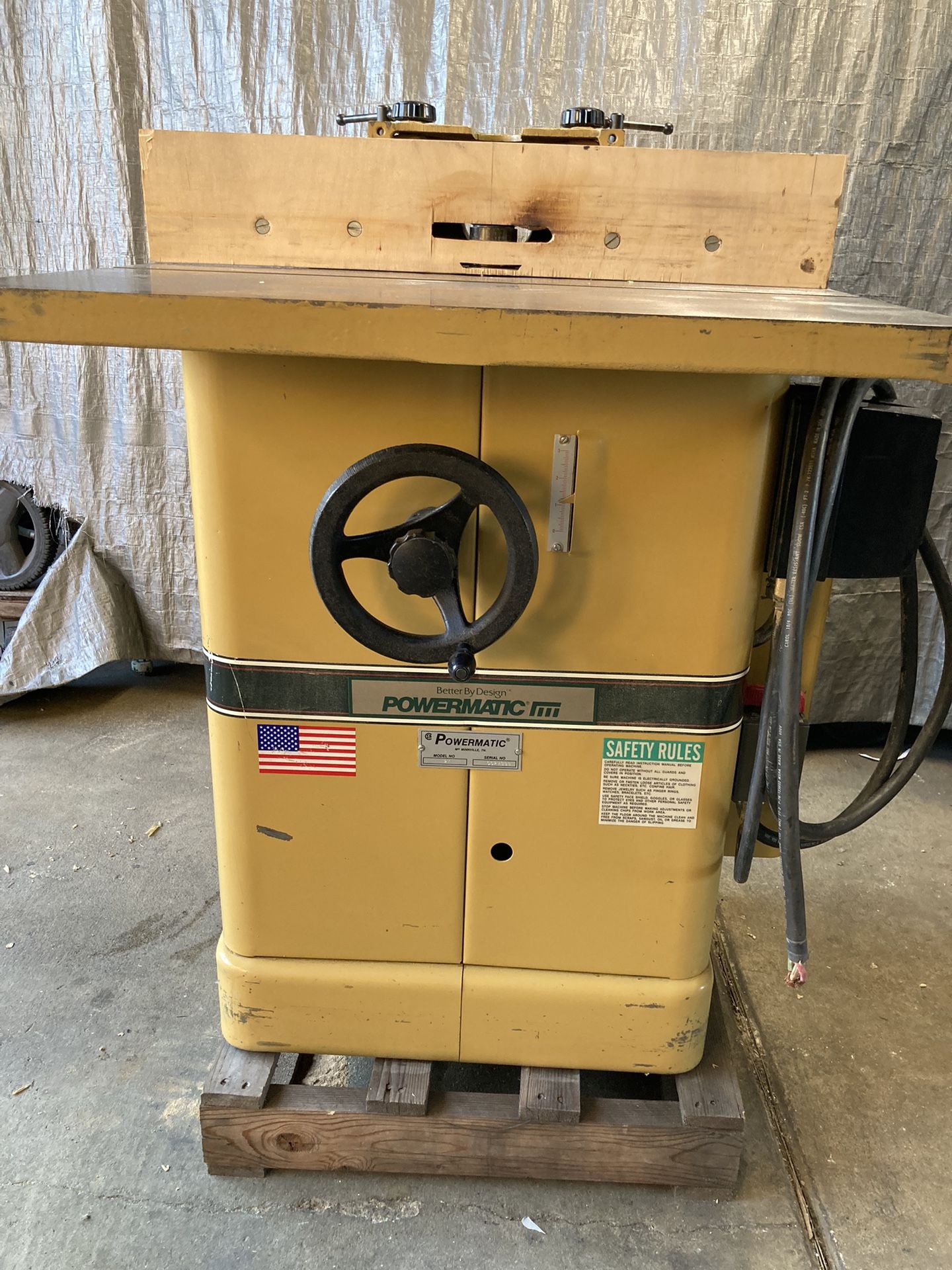 POWERMATIC SHAPER MODEL 27 5 HP 230V 3PH for Sale in City Of Industry ...
