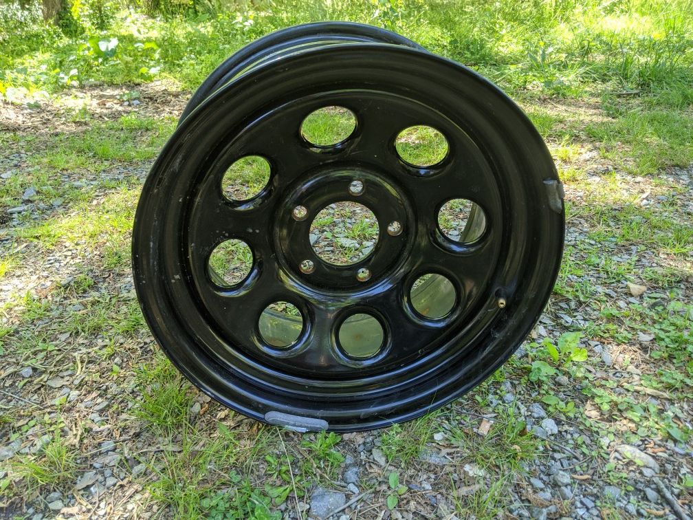 Bullet holes steel rims for Sale in Charlotte, NC - OfferUp