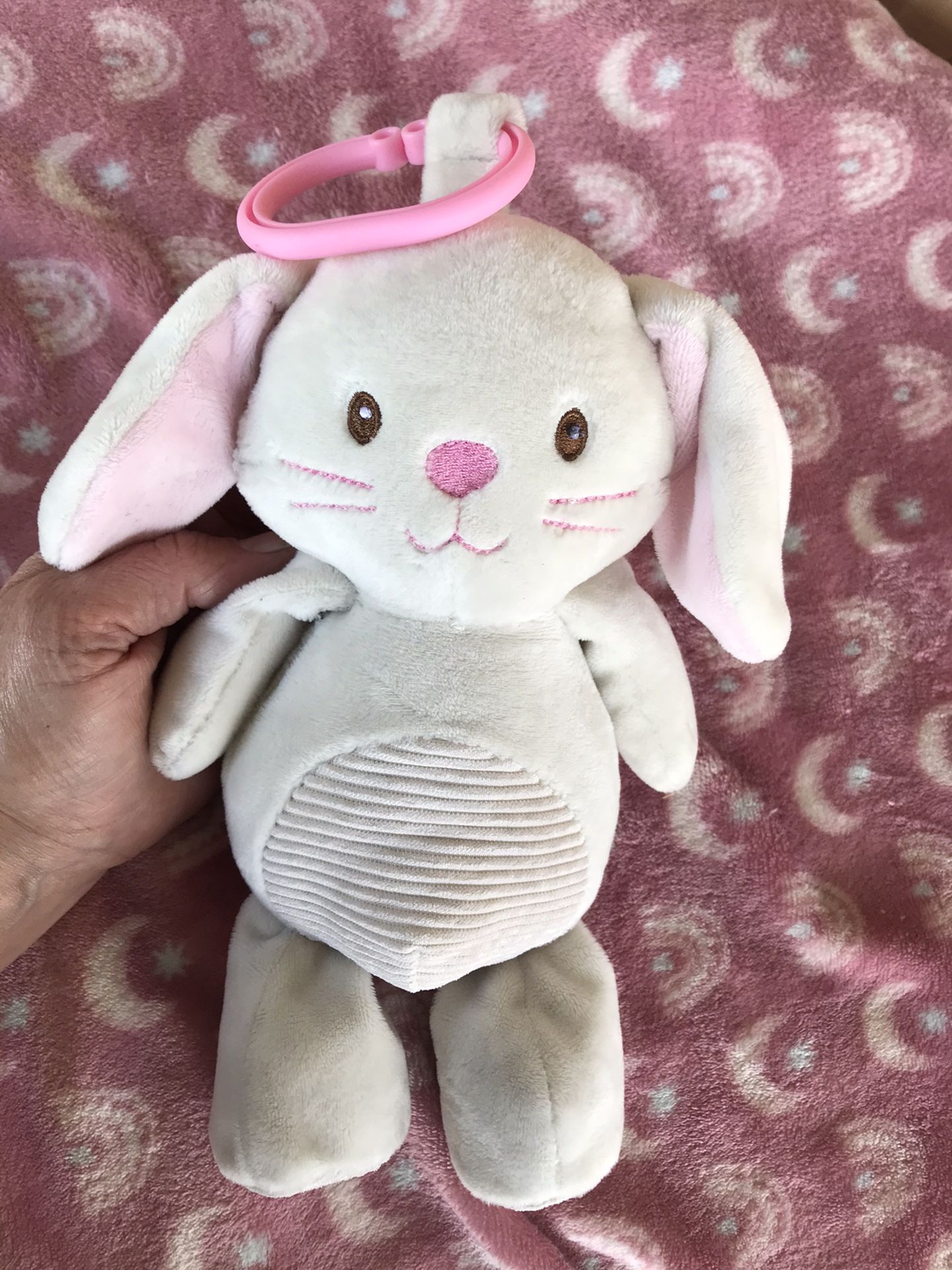 KellyToy Bunny 10” Plush W Rattle For Baby for Sale in Montclair, CA ...
