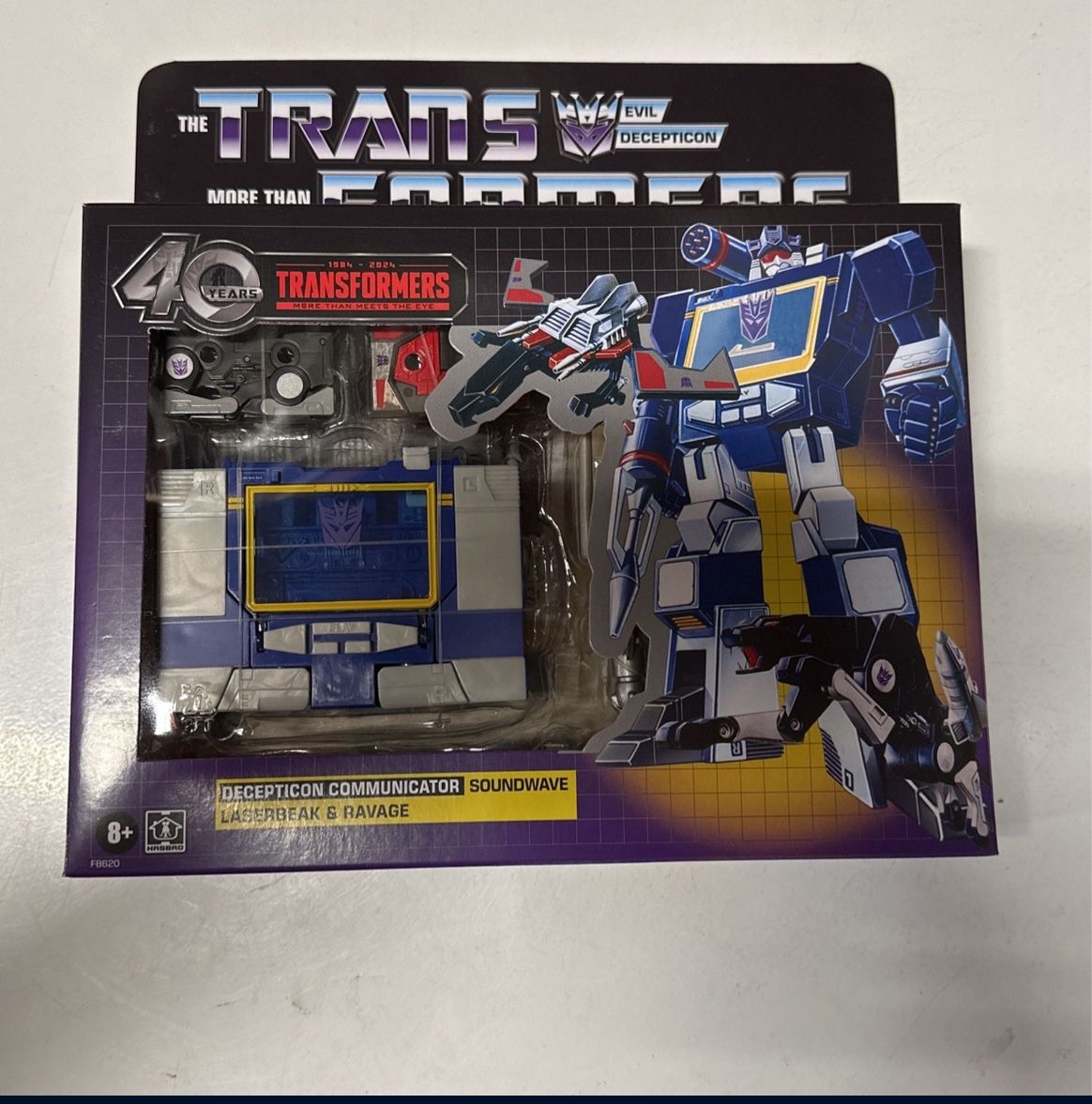 Transformers 40th Anniversary G1 Soundwave Laserbeak, and Ravage for ...