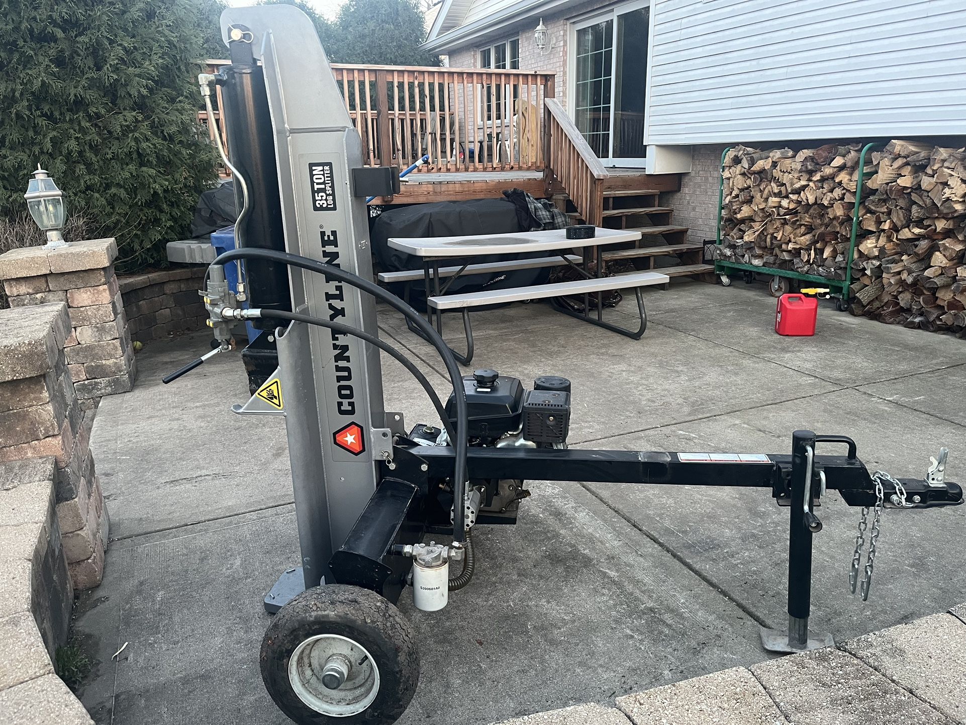 COUNTY LINE 35 TON LOG SPLITTER for Sale in New Lenox IL OfferUp