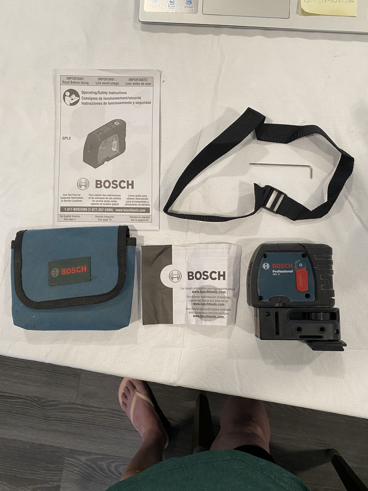 BOSCH 3-Point Laser Alignment with Self-leveling GPL3. for Sale in ...