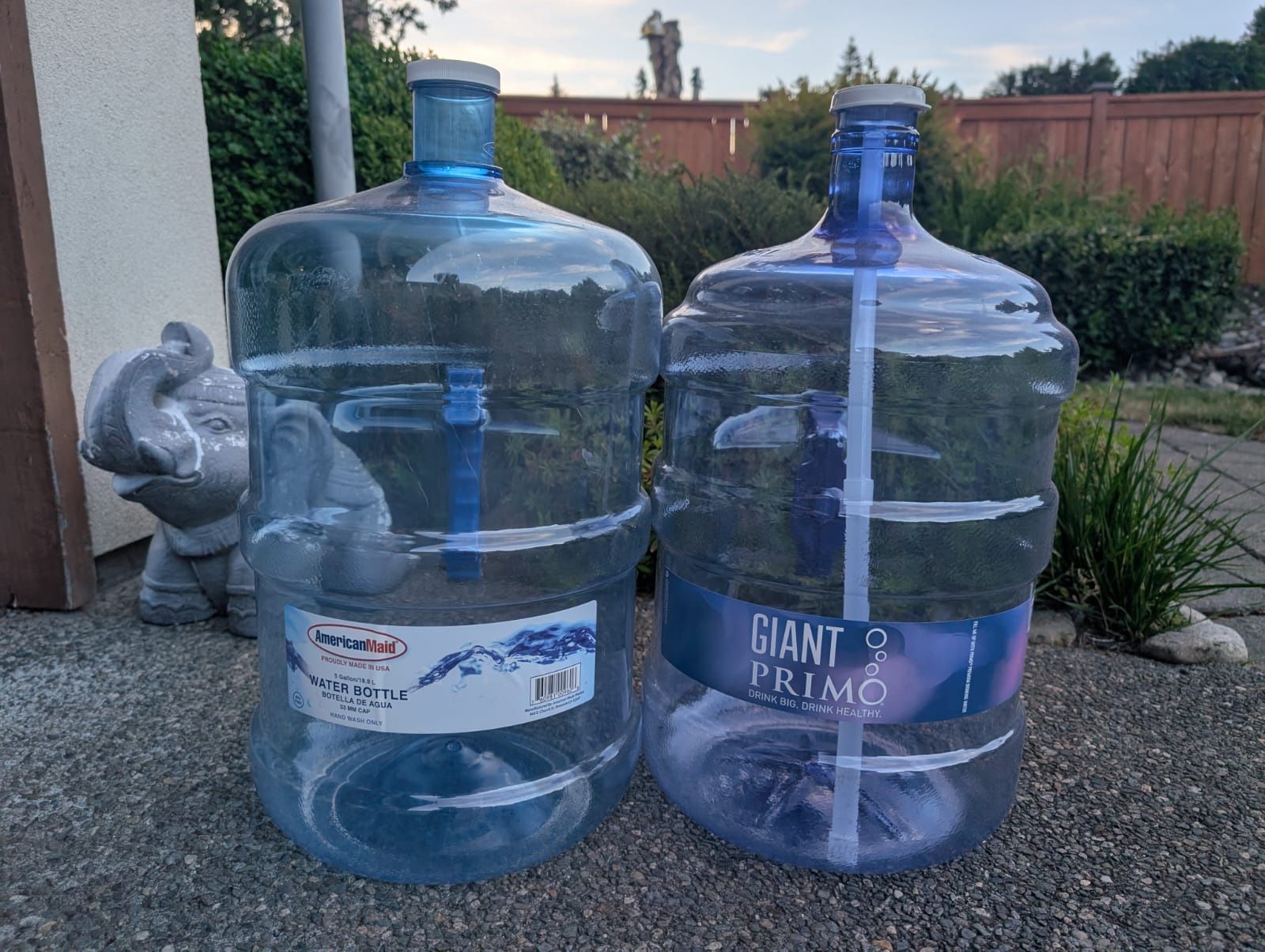 5 Gallon Water bottles - 2 for Sale in Bothell, WA - OfferUp