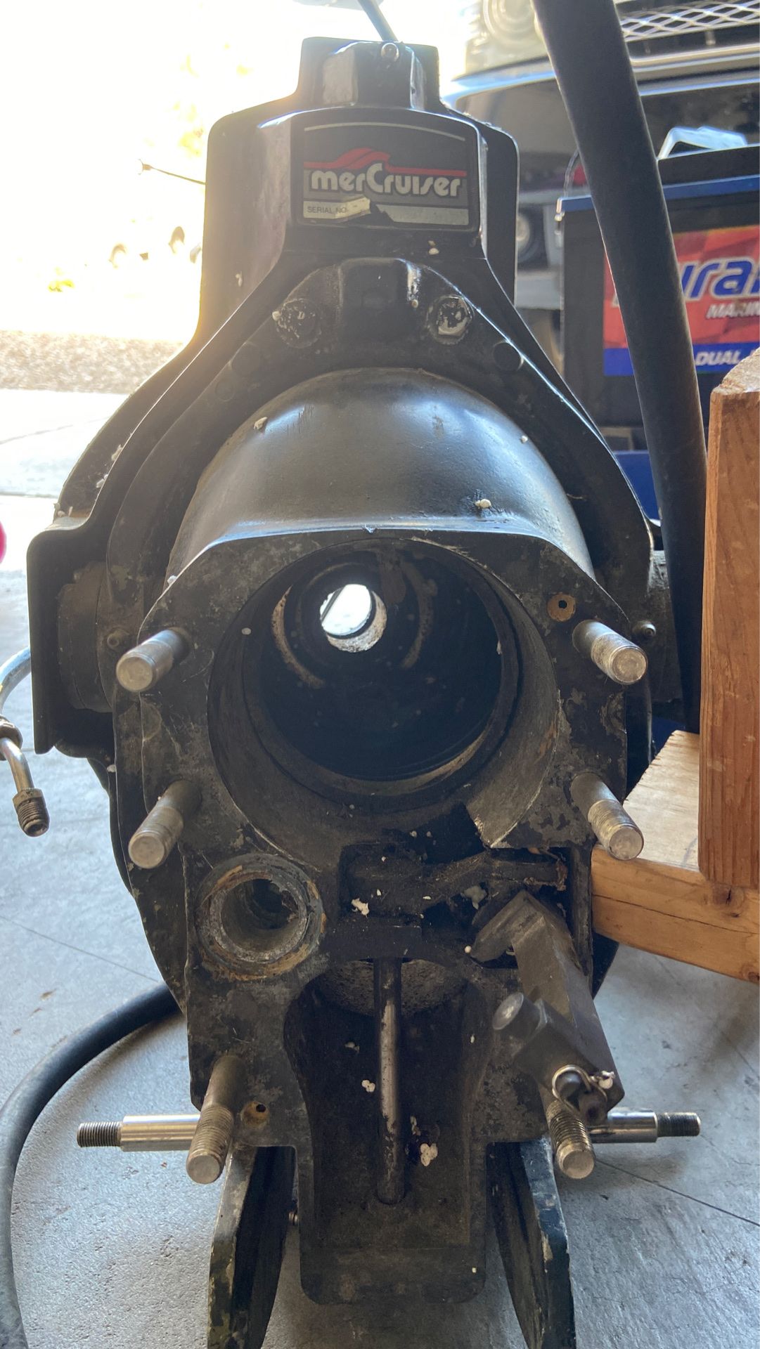 Mercruiser Alpha 1 Generation 1 complete transom assembly for Sale in ...