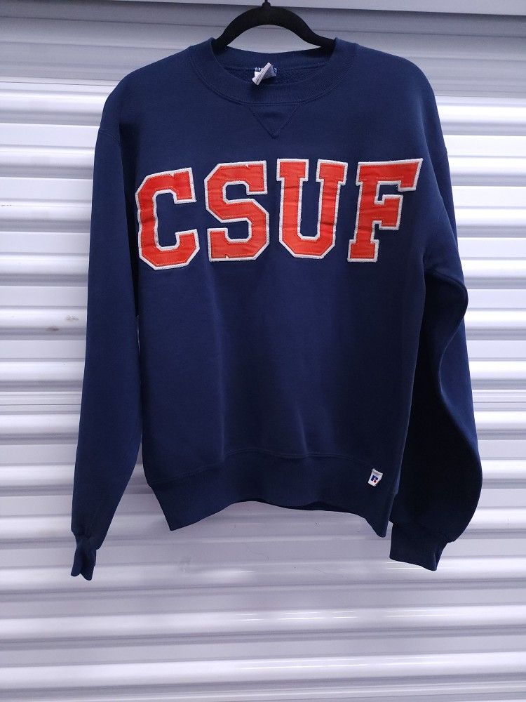 90s Russell Fullerton Crewneck Sweatshirt CSUF size Medium for Sale in ...