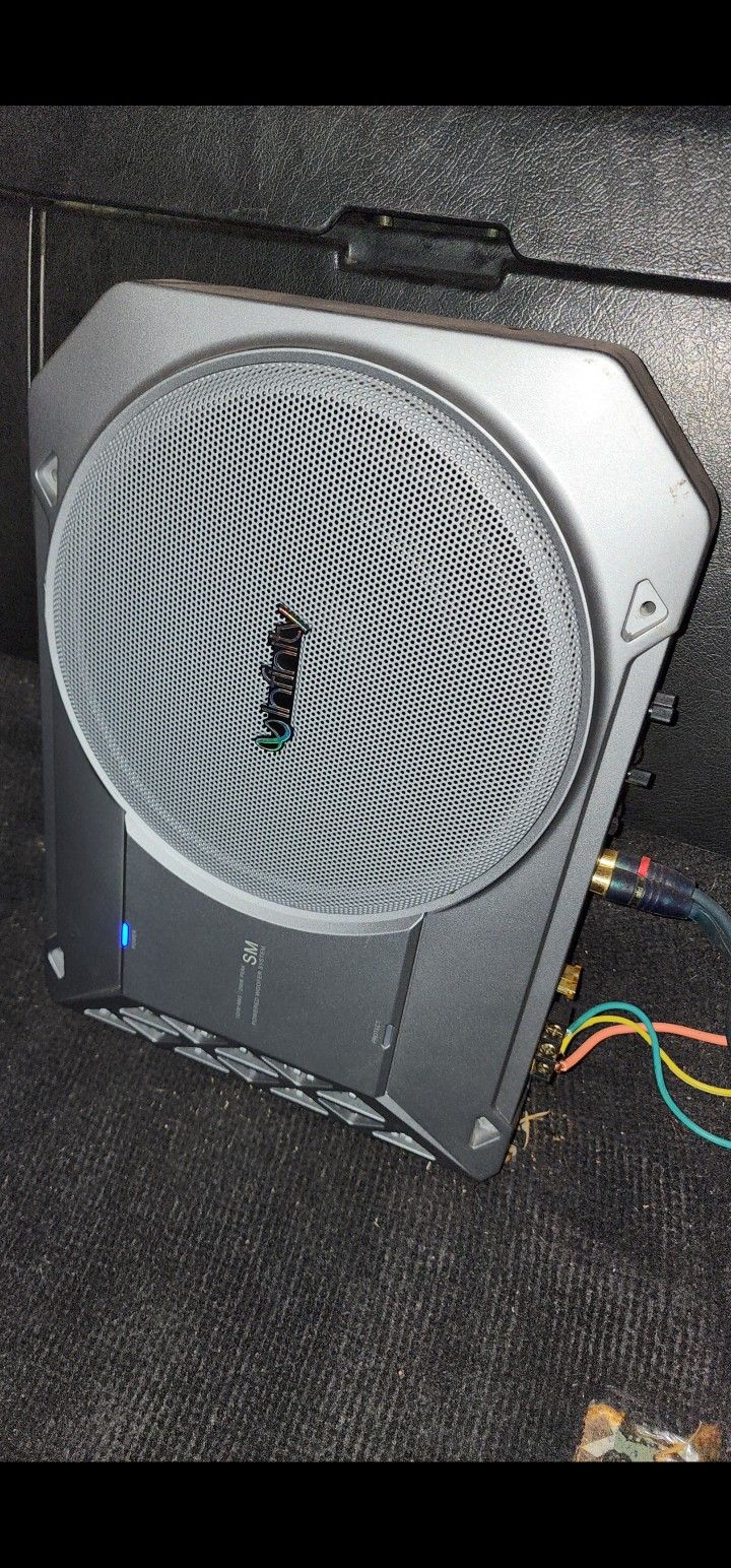 Infinity BassLink SM 8" Ultra-Compact Shallow Profile Hideaway Under ...