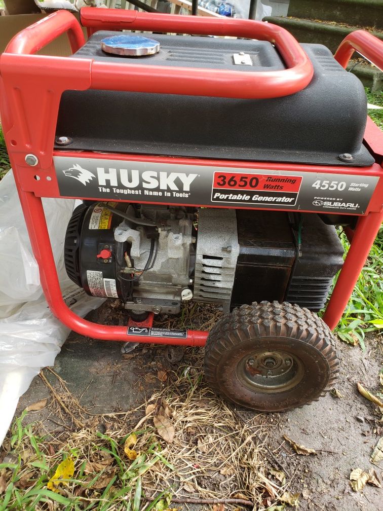 Husky generator/Subaru engine for Sale in Portsmouth, VA - OfferUp