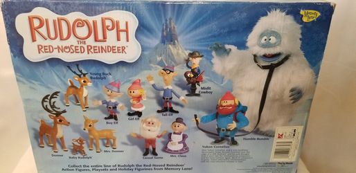Rudolph The Red Nosed Reindeer Action Figures