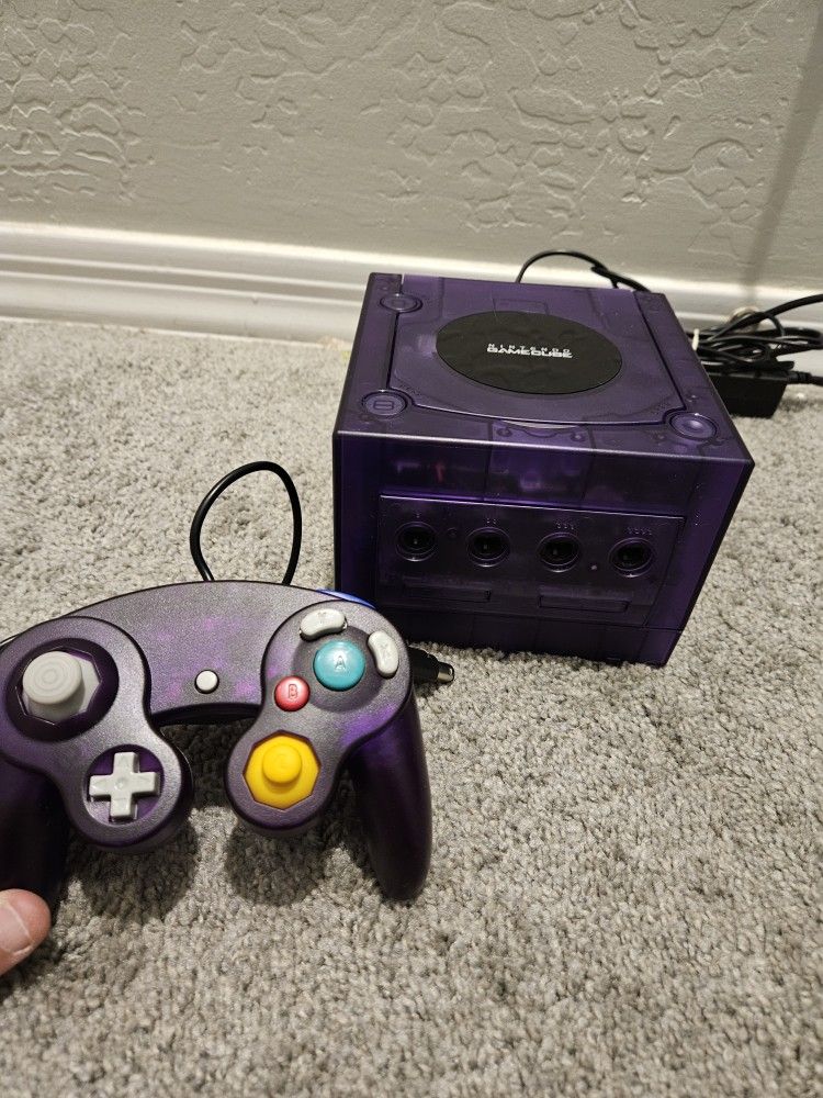 Transparent Purple RGB LEDs Modded GameCube for Sale in Buckeye, AZ ...