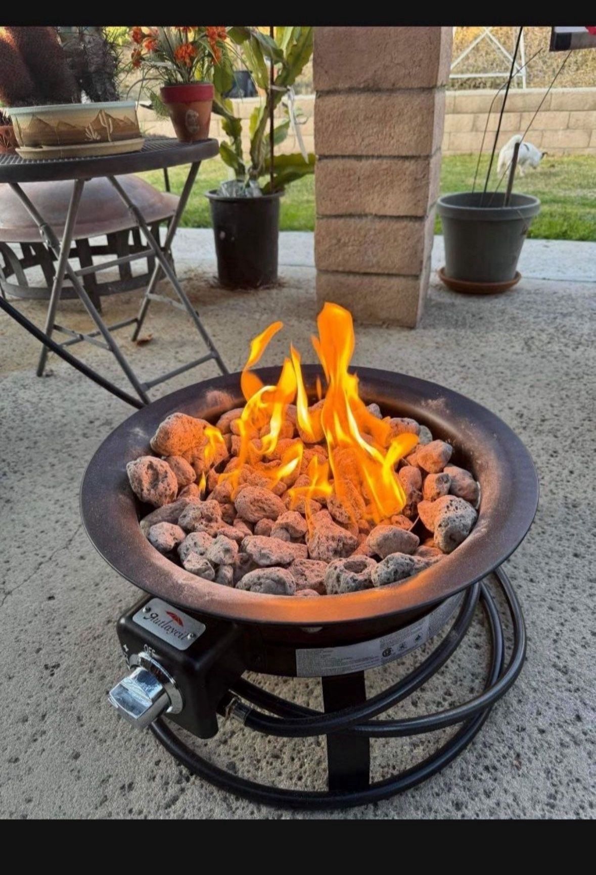 New In Box 21" Propane Gas Outdoor Patio Firepit Bowl for Sale in Fullerton, CA - OfferUp