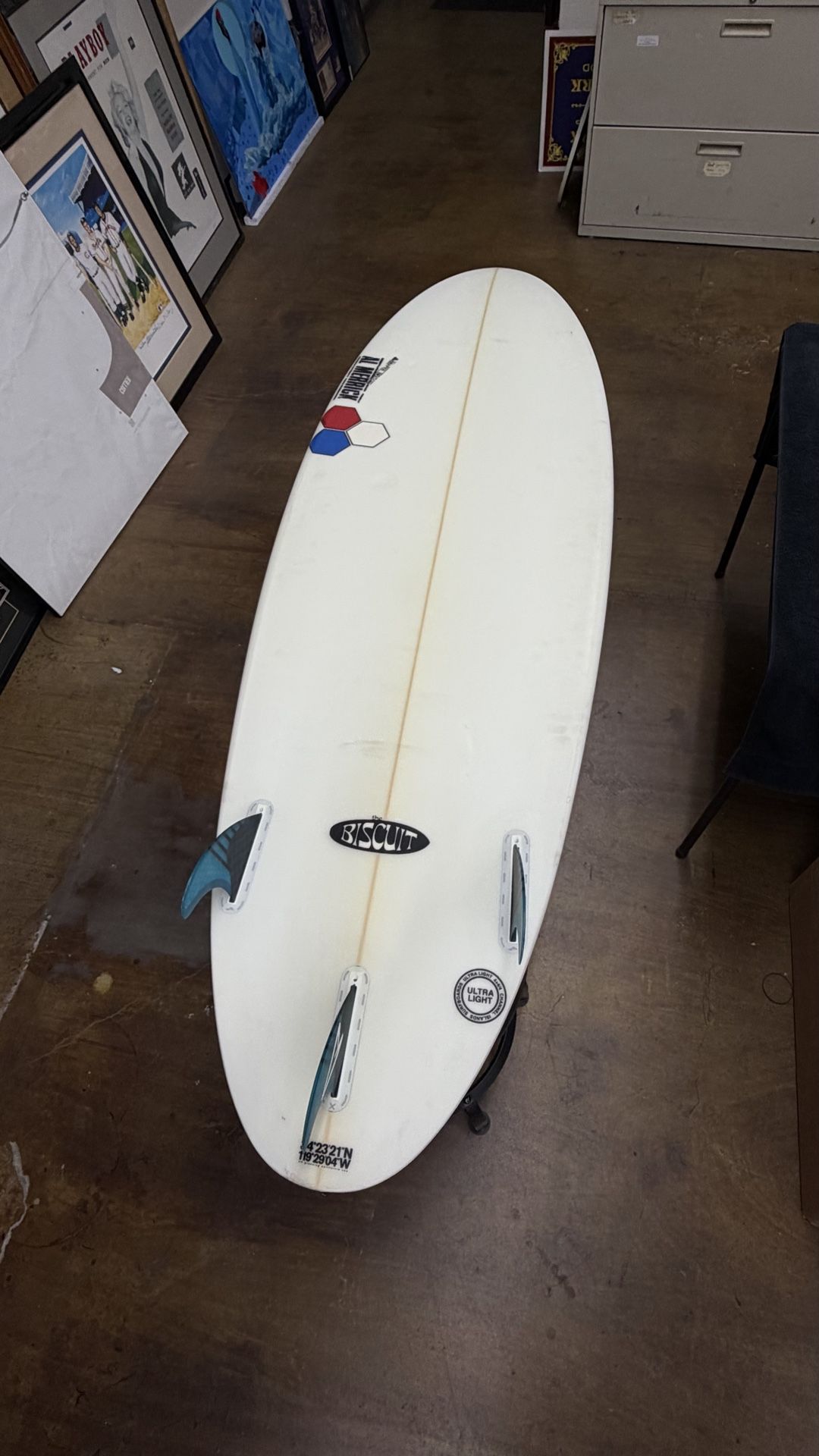 Al Merrick Channel Islands "Biscuit" surfboard for Sale in Huntington ...