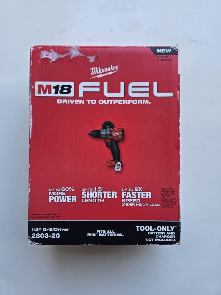 Milwaukee M18 Fuel Drill Driver (Tool-Only) for Sale in Riverside, CA ...