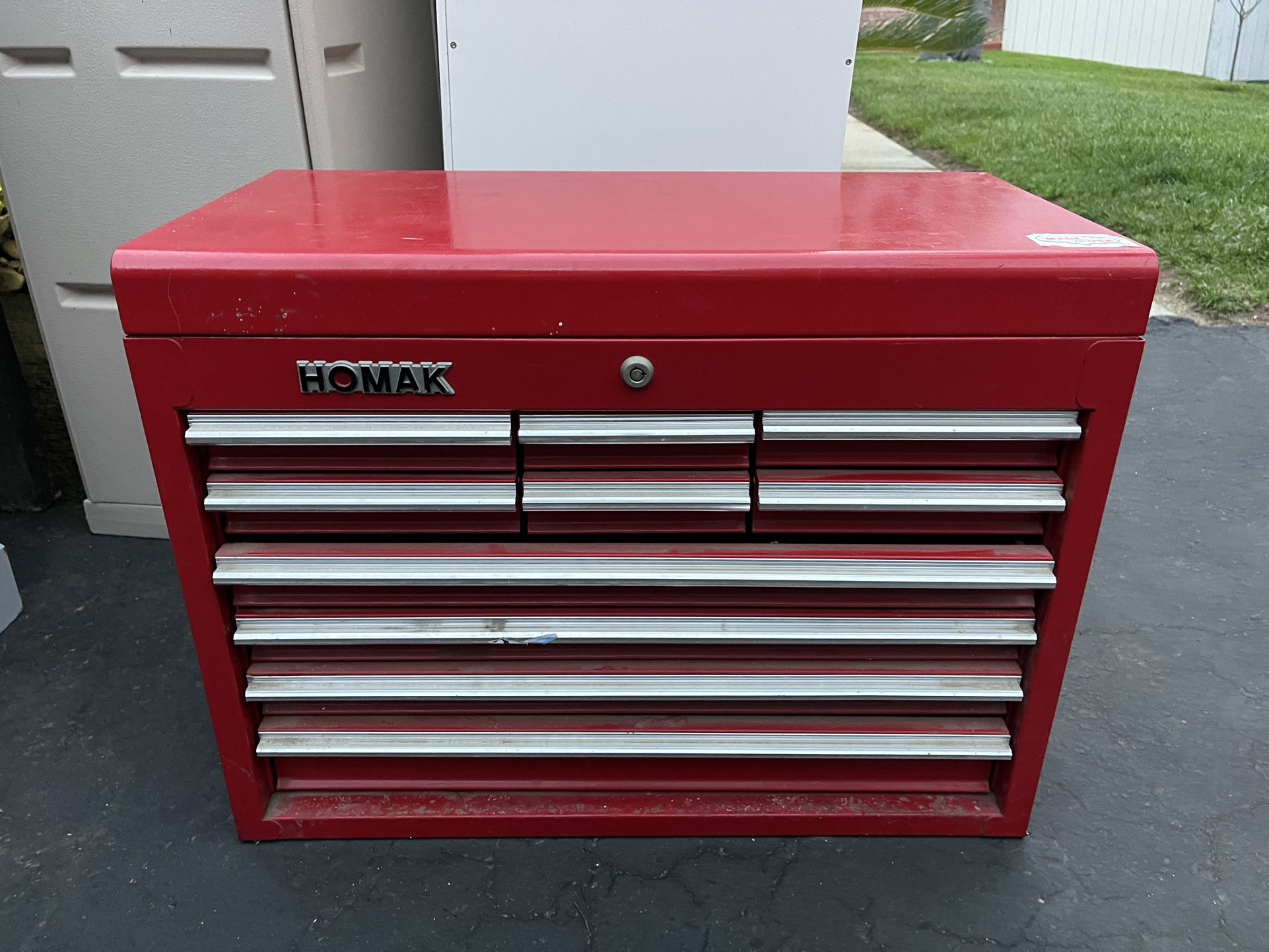 Homak Tool Box 26"w X 13.5"d X 20"h for Sale in Carlsbad, CA - OfferUp