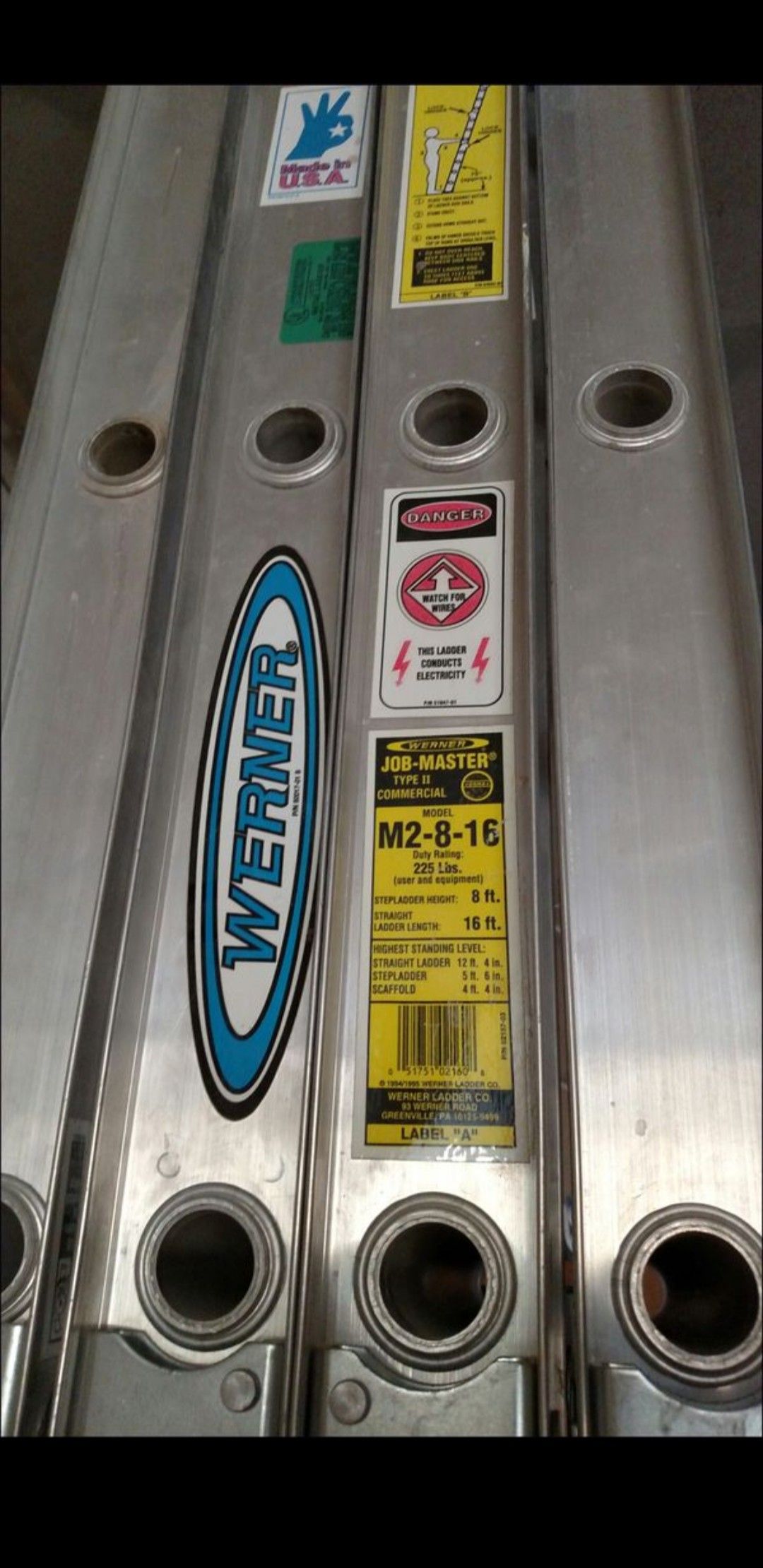 Werner Job master Type 2 ladder scaffolding for Sale in Scottsdale, AZ ...