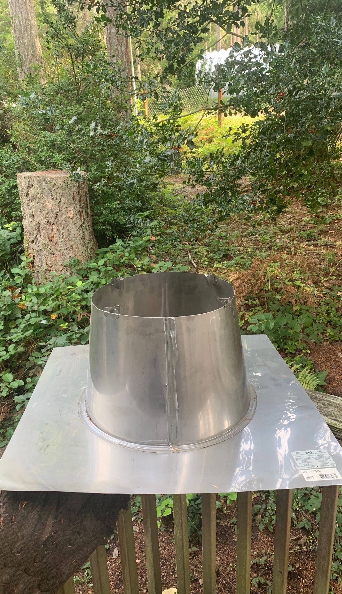 Chimney collar! Brand new/ trades wanted for Sale in SKOK, WA - OfferUp
