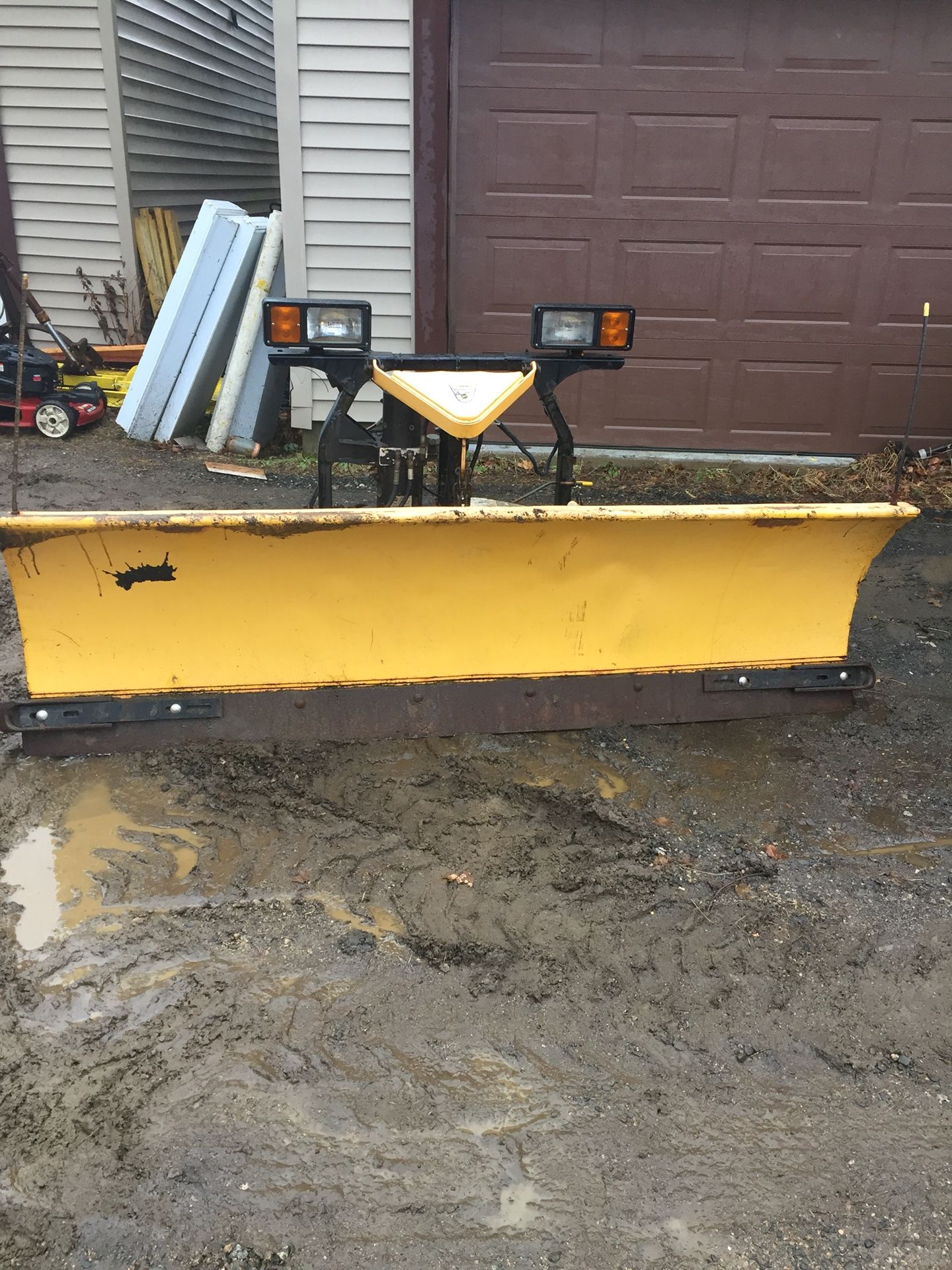 Fisher mm2. 7.6 and 8/9ft plow for Sale in New Haven, CT - OfferUp
