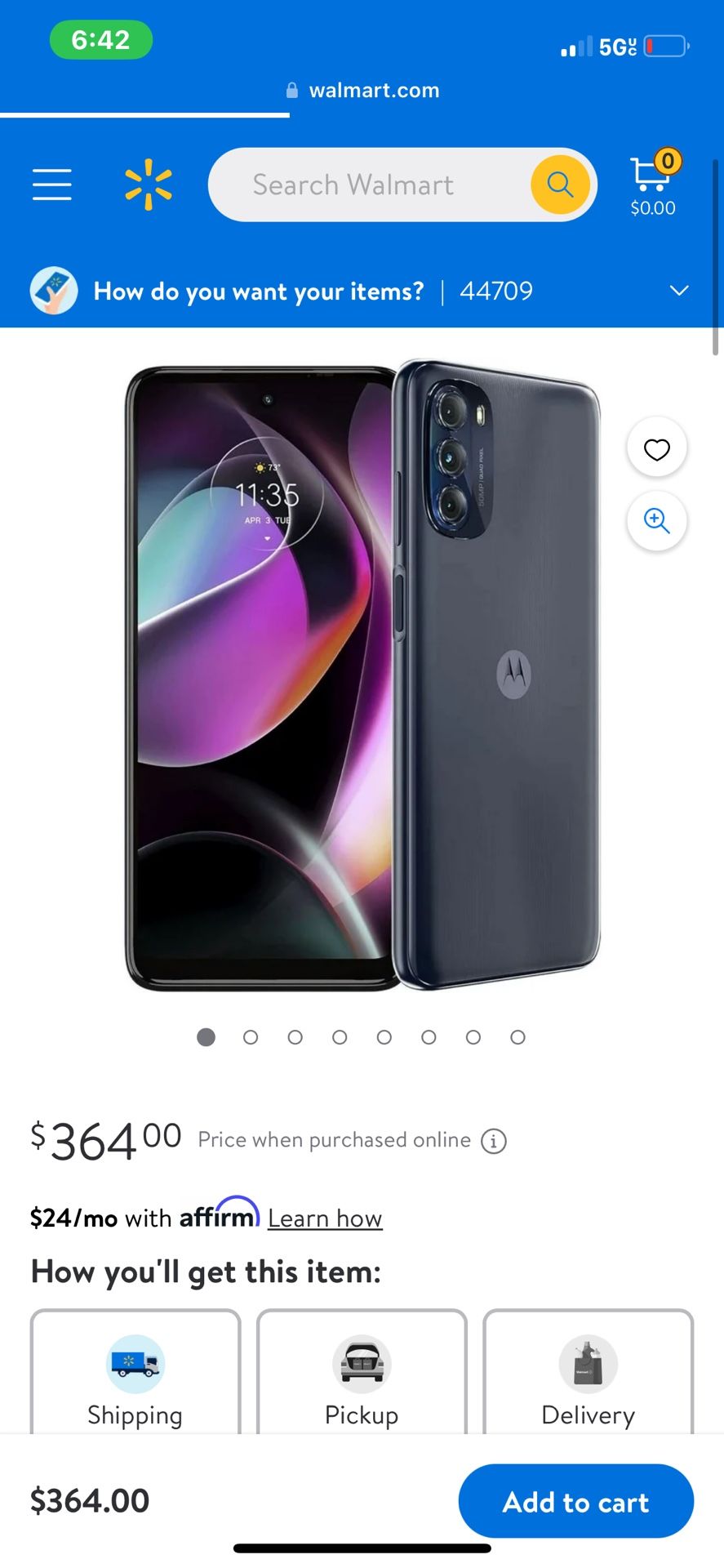 Moto G 5G (2022) Unlocked 64GB for Sale in Canton, OH - OfferUp