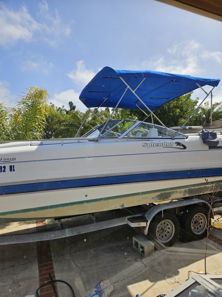 1998 SPLENDOR 240 PLATINUM Boat & Trailer for Sale in Huntington Beach ...