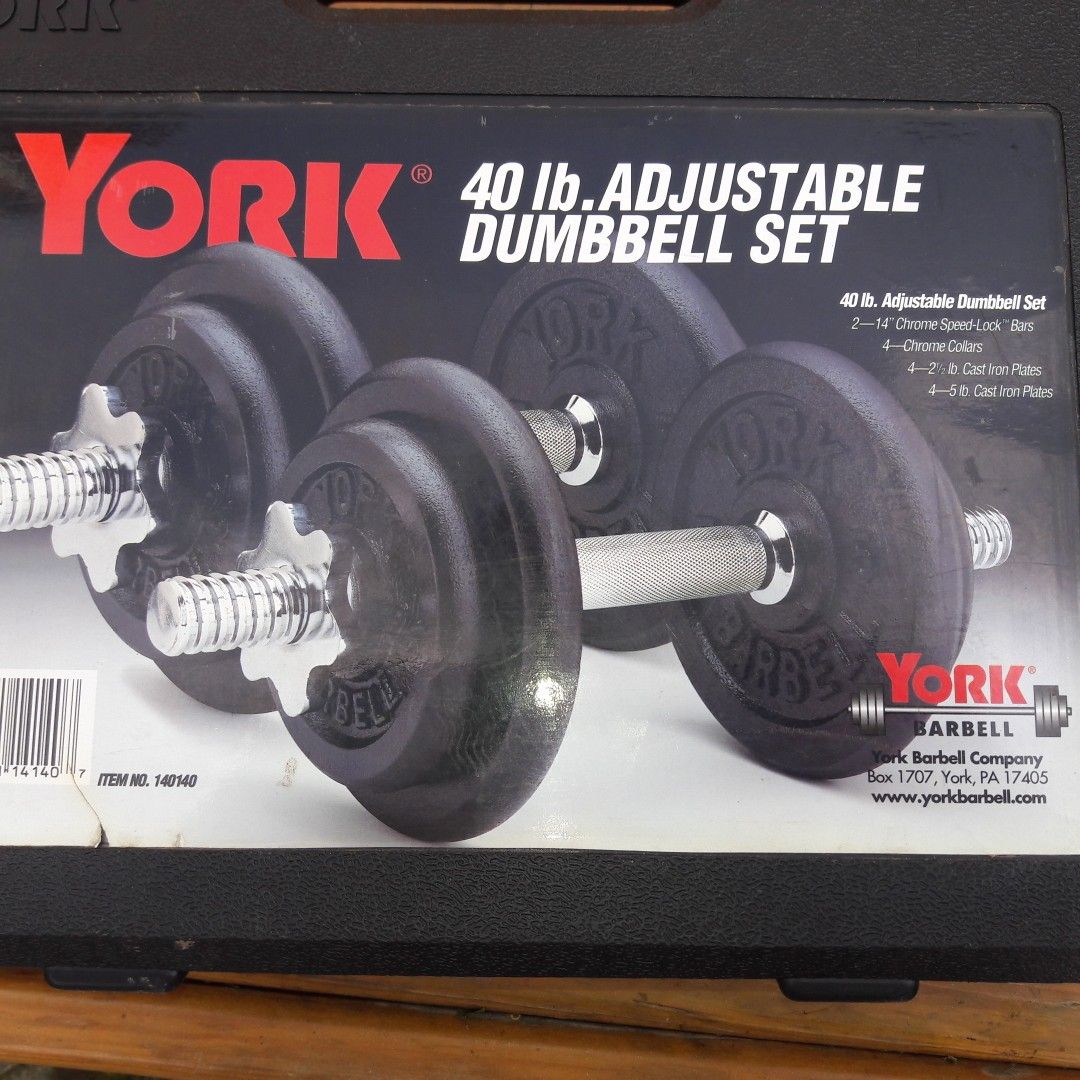 York 40 Lb Dumbbell Set | ppgbbe.intranet.biologia.ufrj.br