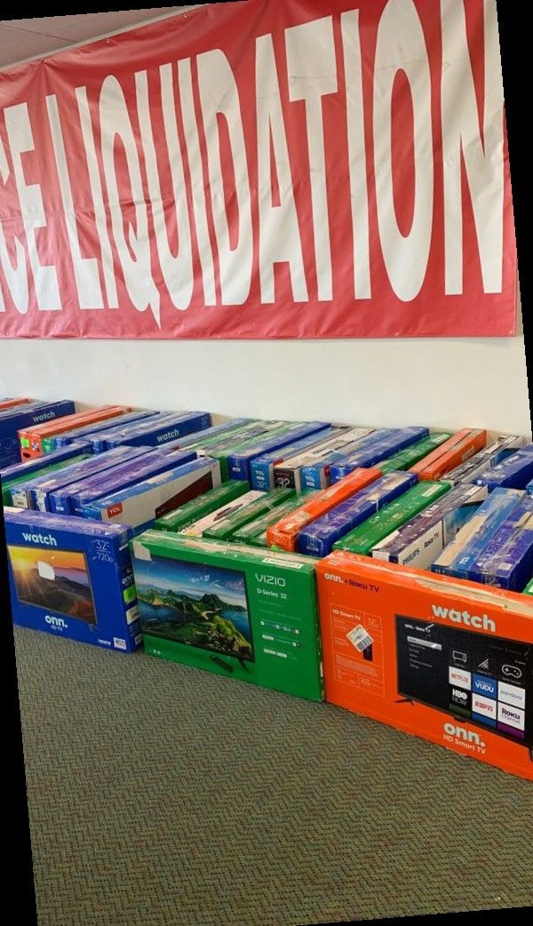 32 inch TVs Open Box TV Liquidation Vizio, Onn, TCL and more All new ...