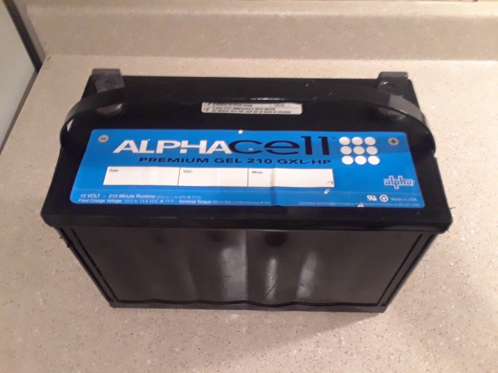 Alpha cell Gxl 210 Battery for Sale in Tulsa, OK - OfferUp