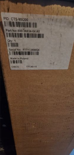 Cisco Telepresence Mx200