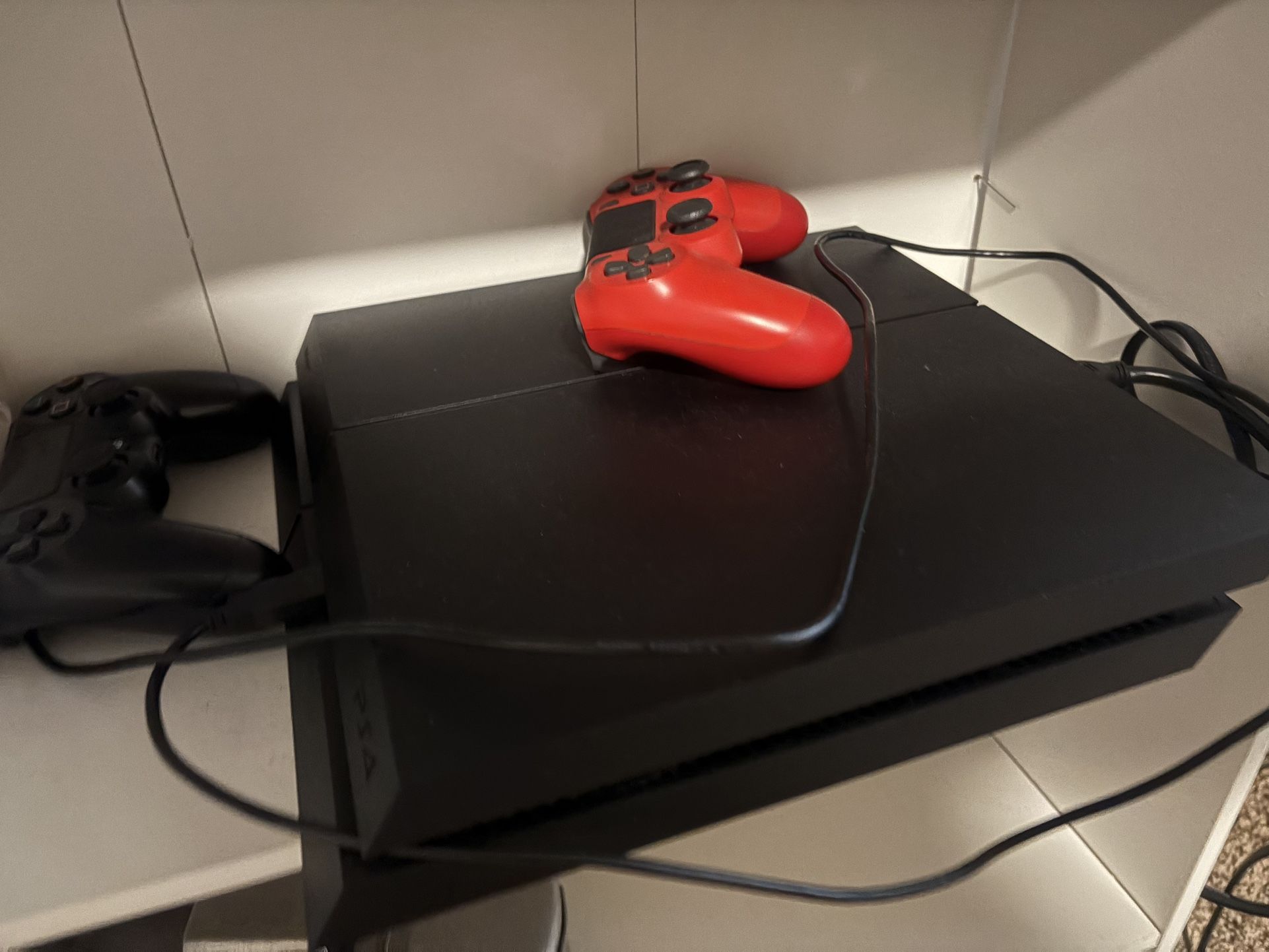 Playstation 4 With Two Controllers for Sale in Fullerton, CA - OfferUp