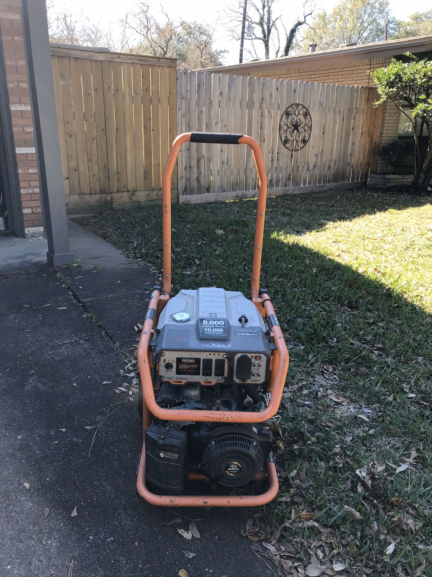 Rigid 8000 watt generator for Sale in Houston, TX - OfferUp