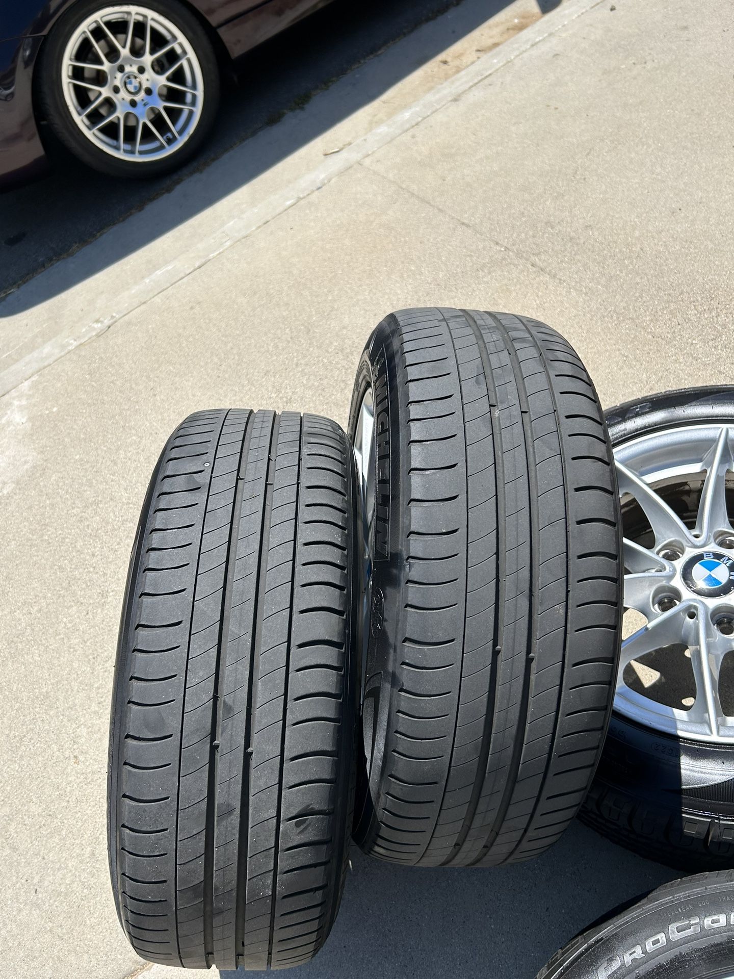 OEM BMW 16” Sport Package V Spoke Rims 205/55/r16 for Sale in Riverside ...