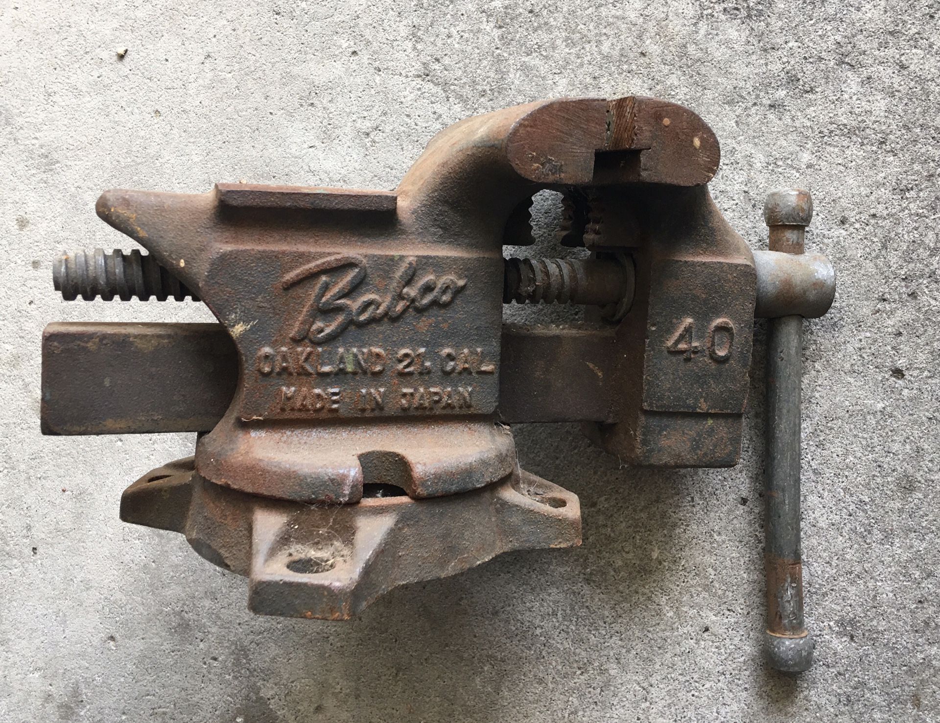 Vintage Babco Oakland 40 Bench Vice for Sale in San Ramon, CA - OfferUp