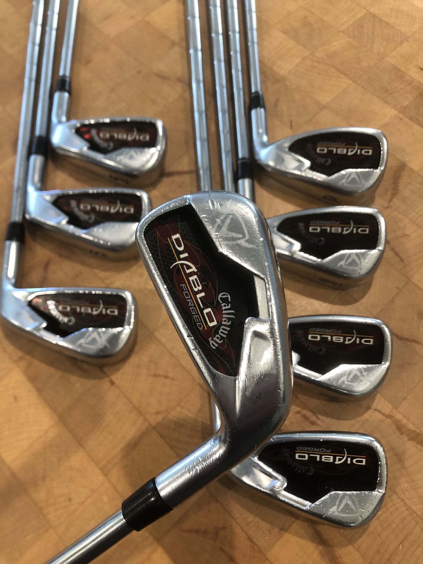 Callaway Diablo Forged Irons Set Golf Clubs for Sale in HUNTINGTN BCH ...
